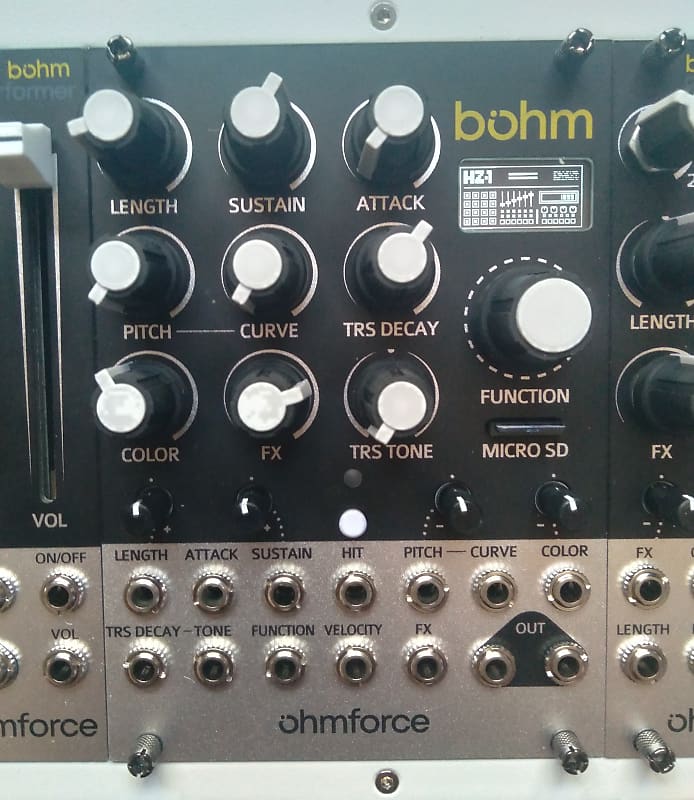 Ohm Force Bohm Eurorack Kick Drum Module with Groove and | Reverb