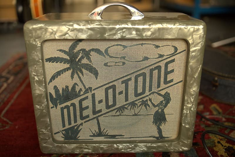 Mel-O-Tone (Magnatone) MOTS Amp & Lap Steel Pair (1948) | Reverb