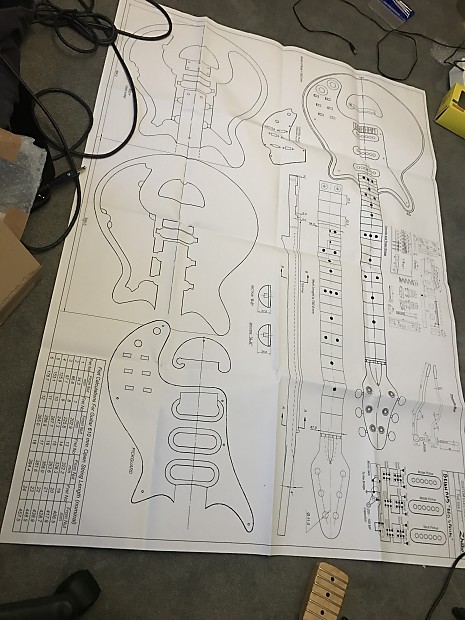 Guitar plans for Brian May Red Special | Reverb