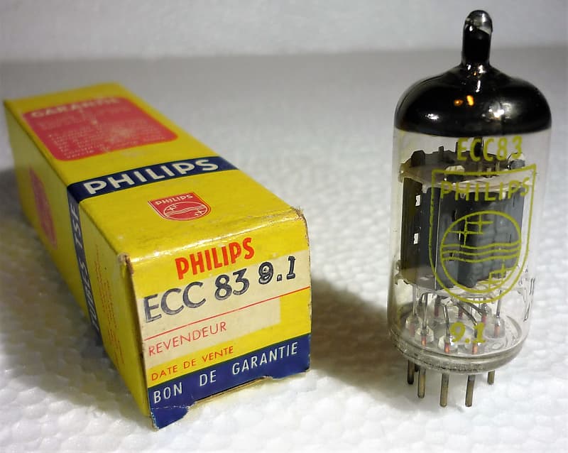 High testing & balanced vintage ECC83 12AX7 Philips, Heerlen | Reverb