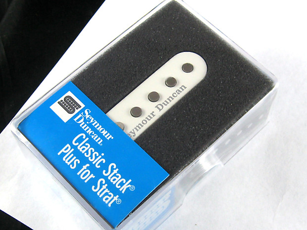 Seymour Duncan STK-S4 Classic Stack Plus Middle White | Reverb
