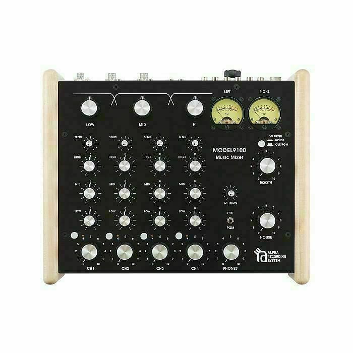 Alpha Recording System Model 9100W DJ Mixer (with wooden-side | Reverb