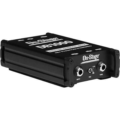 On-Stage Stands DB1000 Active Direct Box | Reverb