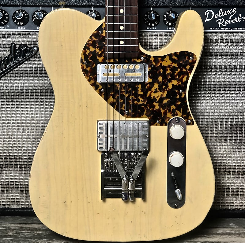 Waterslide Guitars T-Style w/ Multibender Mojo Dual & Gold | Reverb