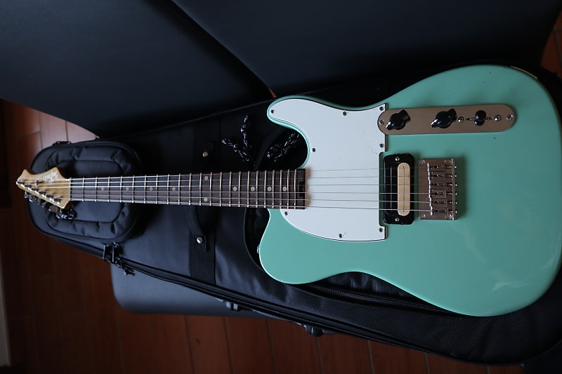 Infinite Trad Fender type Esquire relic Surf Green 3.29kg MIJ | Reverb