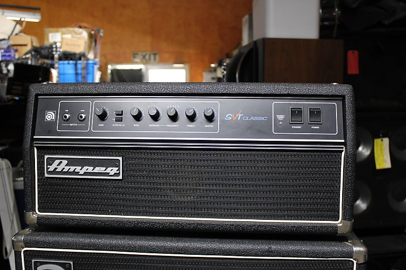 Ampeg SVT Classic/300 Watt All Tube Head | Reverb