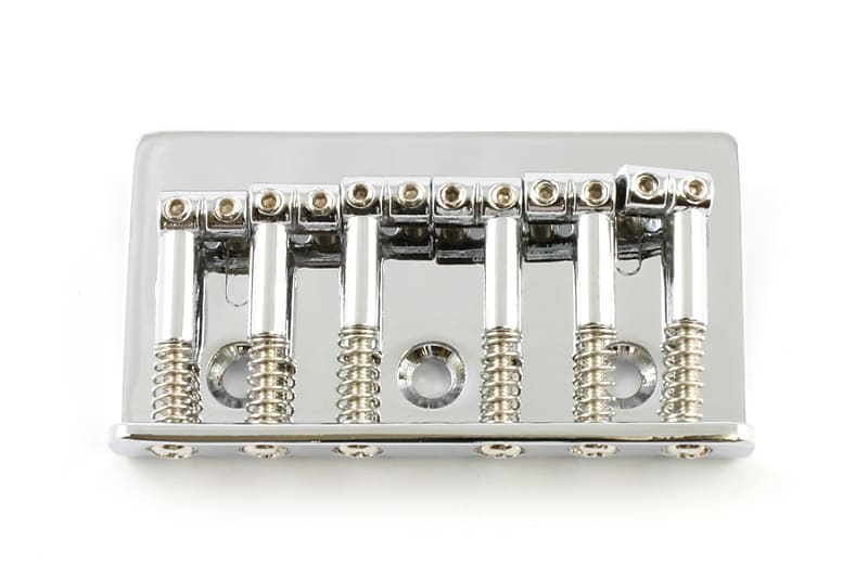 Non-Tremolo, Top Loading Guitar Bridge - CHROME | Reverb