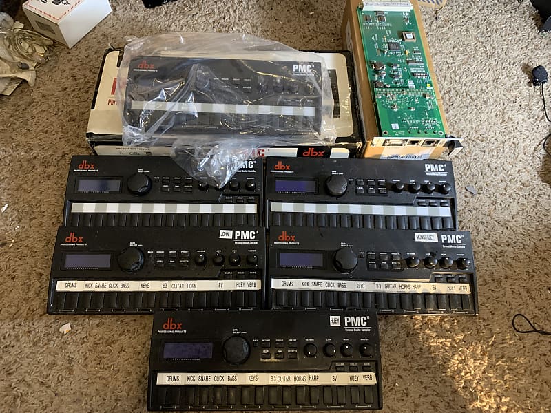 Soundcraft VI Blu Link Expansion Card & 6 DBX PMC personal in | Reverb