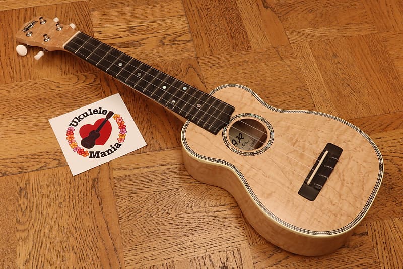 ANTAR Custom Bird's Eye Maple Soprano #4790 - Free World | Reverb