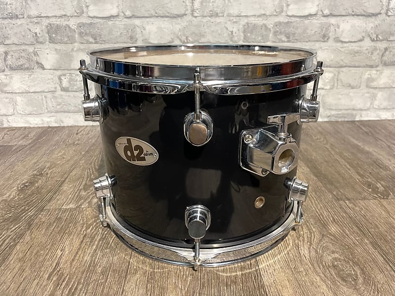 Ddrum D2 Rack Tom Drum 12”x9” / Black / Drum Kit Accessory | Reverb