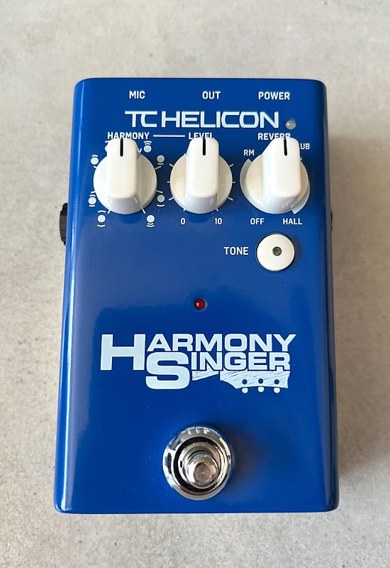 TC Helicon Harmony Singer 2 2021 - Blue with power supply and | Reverb