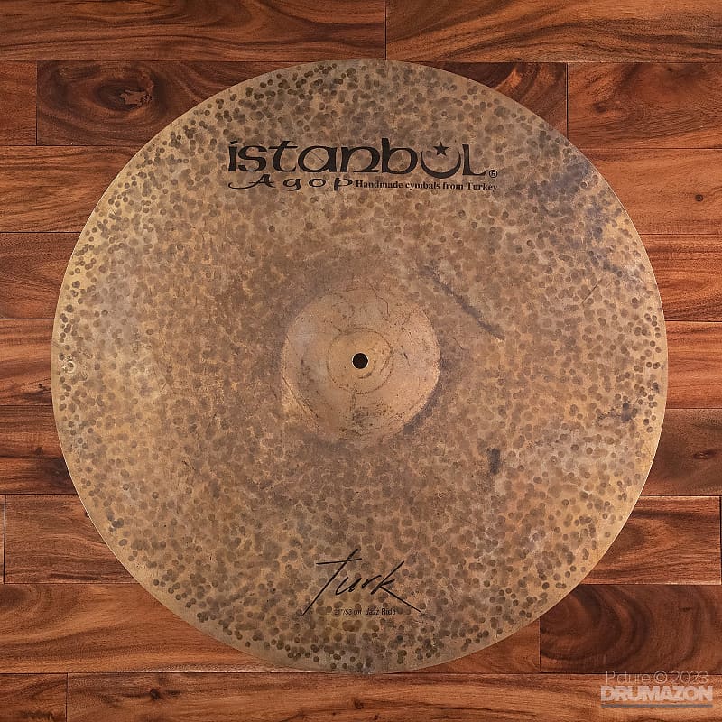 ISTANBUL AGOP 21" TURK CUSTOM SERIES JAZZ RIDE CYMBAL | Reverb