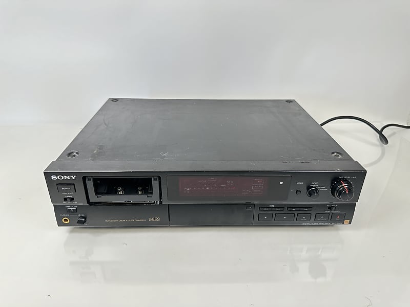 Vintage Sony DTC-59ES DAT Player Recorder Deck | Reverb