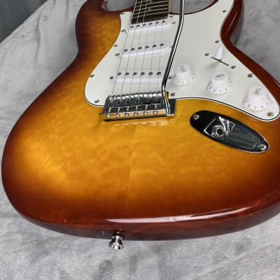 Mascardo Quilt Top Strat Style Rare Guitar! | Reverb UK