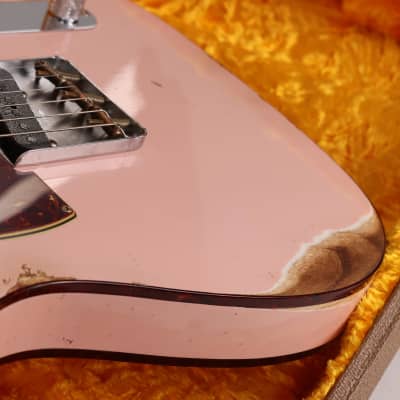 Fender Custom Shop 1960 Custom Telecaster Relic Shell Pink | Reverb