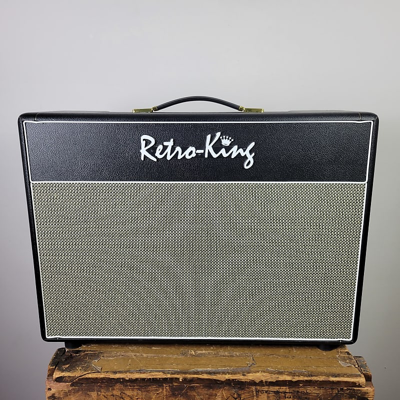 Retro-King Eighteen Watt Combo 2x12" With Celestions - Black | Reverb
