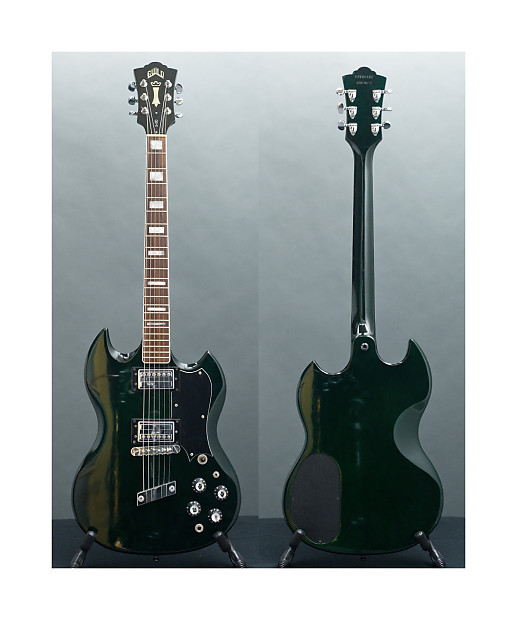 Guild S-100 1990's Dark Green | Reverb