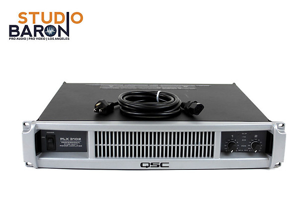 QSC PLX 3102 Power Amplifier 3100 Watt PLX3102 | Reverb