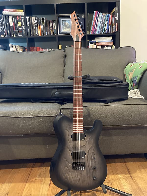 Kiesel Solo 2019 Antique Ash w Blackburst Edges | Reverb