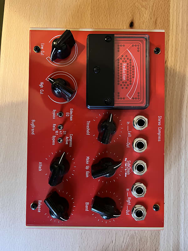 Bugbrand Stereo Compressor 2022 - Red | Reverb