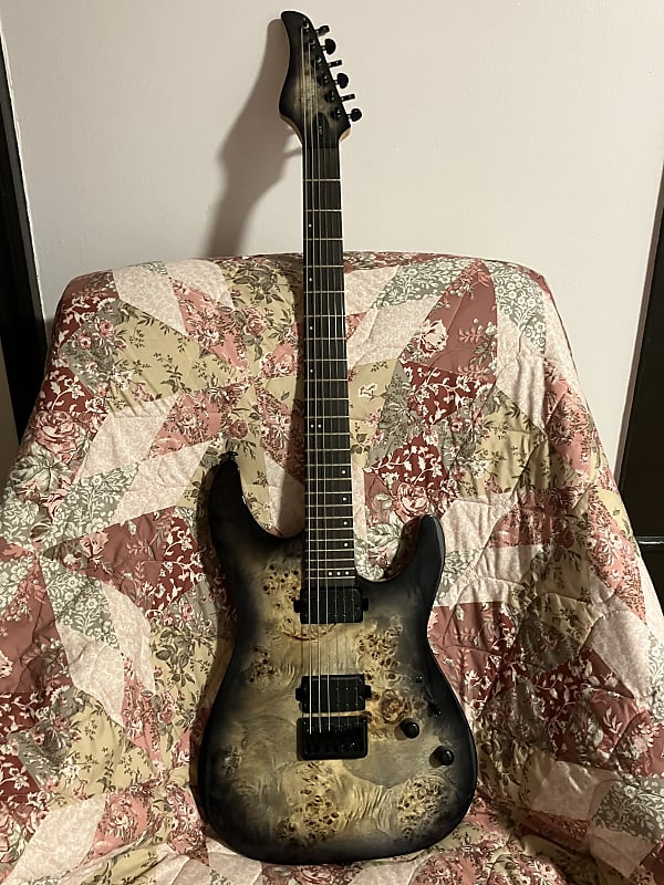 Schecter C-6 Diamond Series 2020s - Charcoal Black (Poplar | Reverb UK