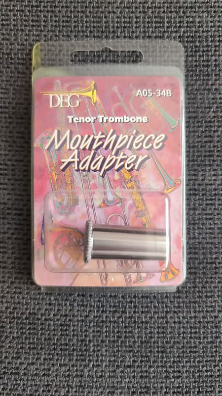 DEG A05-34B Tenor Trombone Mouthpiece Adaptor - Nickel Silver | Reverb