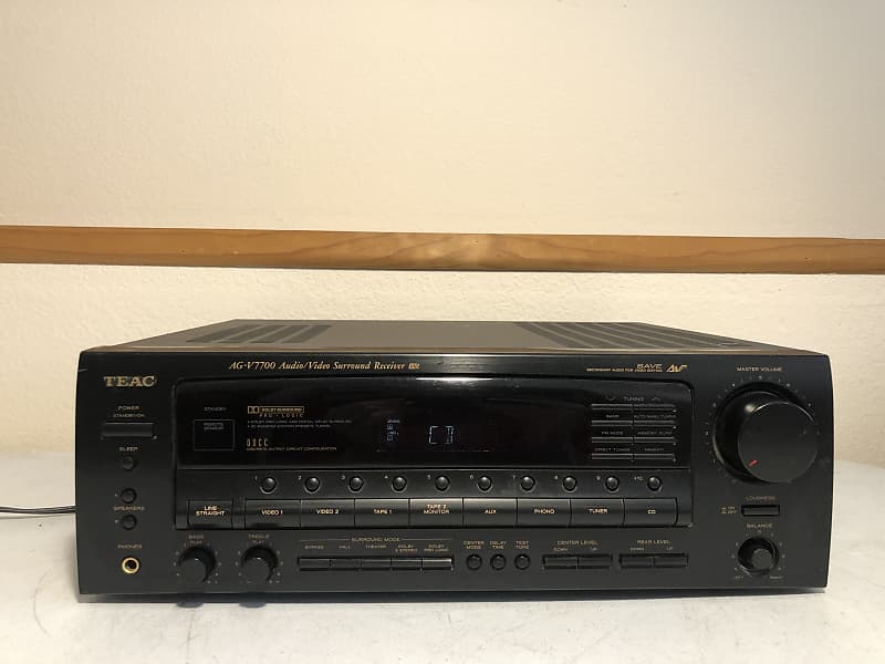 Teac AG-V7700 Receiver HiFi Stereo Vintage 5 Channel | Reverb
