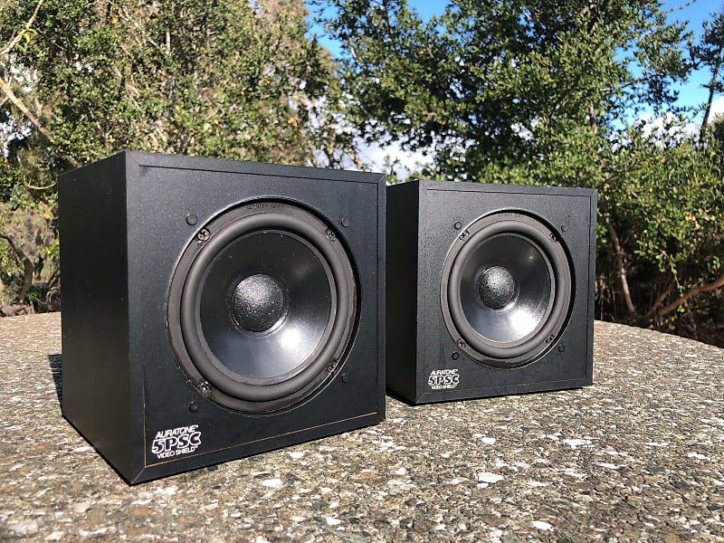Auratone Primo Sound Cube 5psc speakers - Black | Reverb