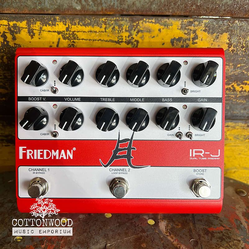 Friedman IR-J Jake E Lee Signature Dual Tube Preamp & DI | Reverb