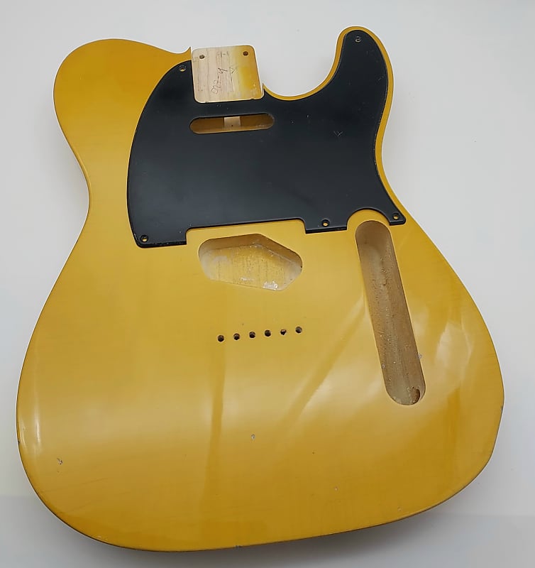 4lbs 3oz BloomDoom Nitro Lacquer Aged Relic Butterscotch | Reverb UK