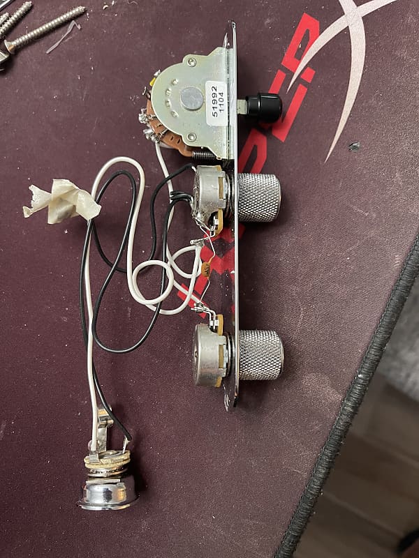 Fender Telecaster - Loaded Control Plate | Reverb