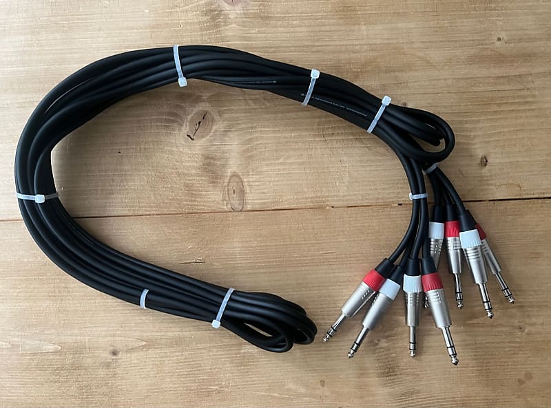 VisioSound High-Quilty Jack to Jack Stereo Cable (2x) 2022 - | Reverb