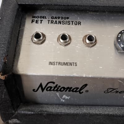 National GA920P Tremolo Reverb Amplifier | Reverb