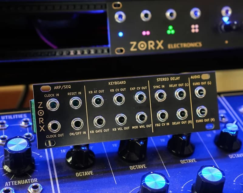 Zorx 1U Through for Easy Access to CV ins for Moog | Reverb UK