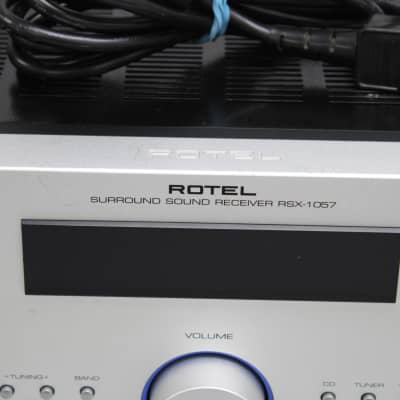 Rotel RSX-1057 Audio Video Receiver - Silver | Reverb