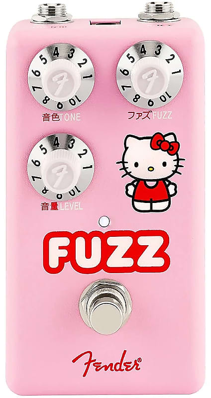 FENDER "Limited Edition Hello Kitty® Fuzz, Pink" | Reverb UK