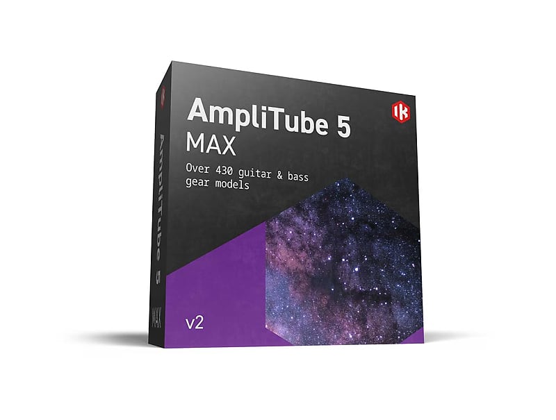 New IK Multimedia AmpliTube 5 MAX v2 - Ultimate guitar amp & | Reverb