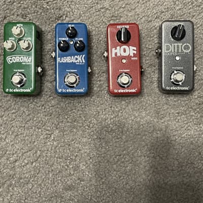 Pedaltrain Nano + w/ Carbon Copy Mini, TC Hall of Fame 2, | Reverb