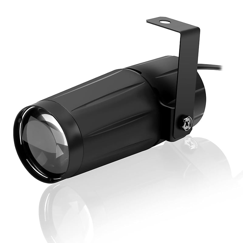 Disco Ball Pin Spot Light With White Led Stage Lighting Beam | Reverb