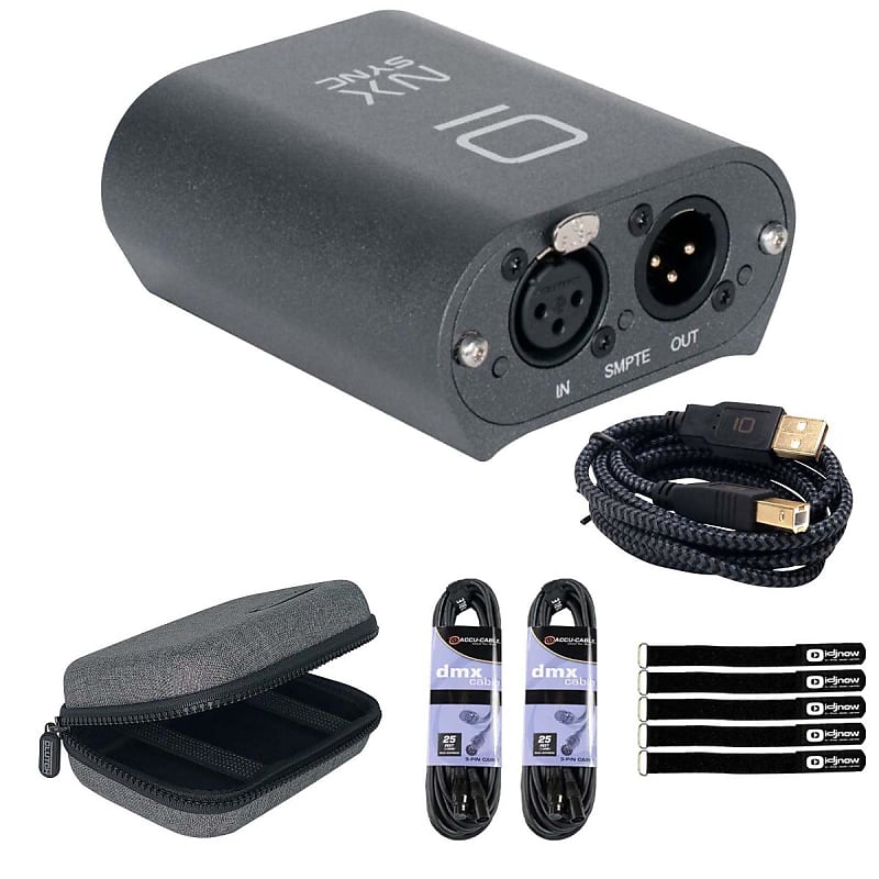 Elation Professional NX SYNC USB SMPTE Timecode Device wiCase | Reverb