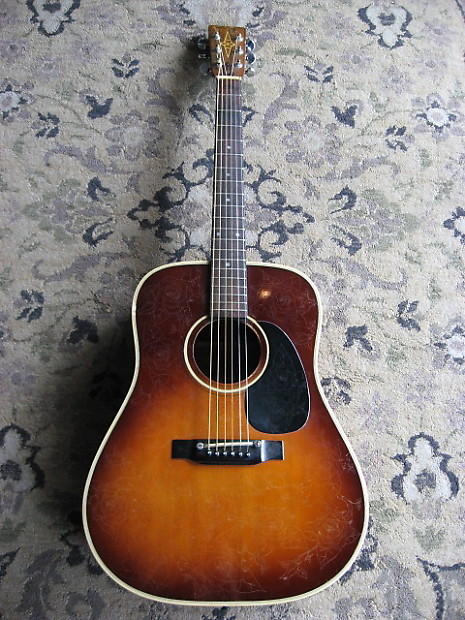 Alvarez 5025 1979 Engraved Light Sunburst | Reverb