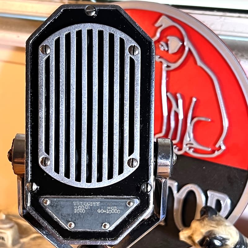 Vintage 1930's Universal Velocity Ribbon Microphone - Working | Reverb