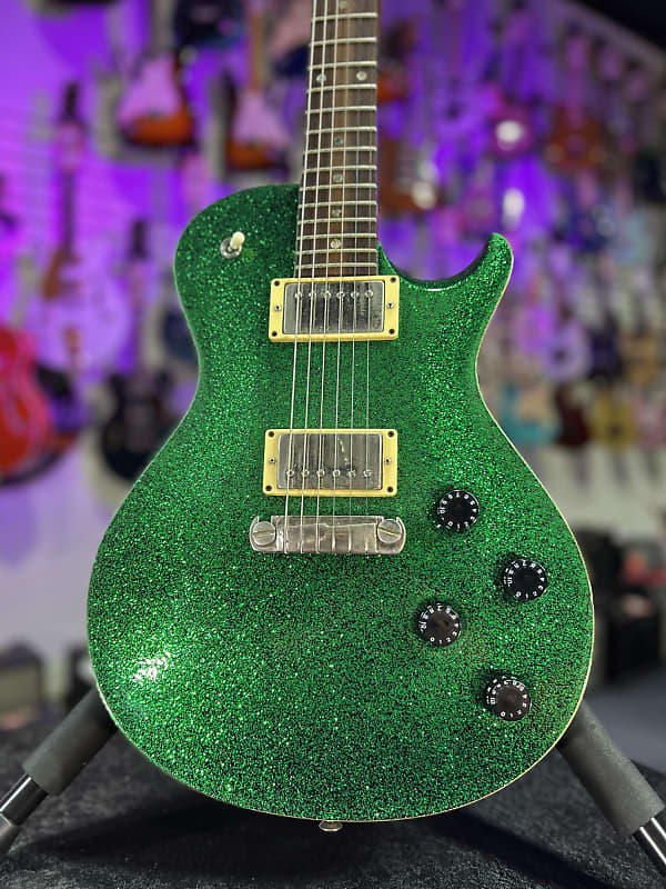 Prs Singlecut 2003 Green Sparkle | Reverb