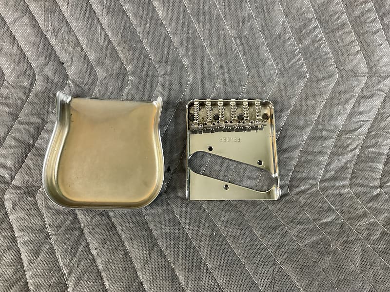 Fender Tele Bridge & Cover | Reverb