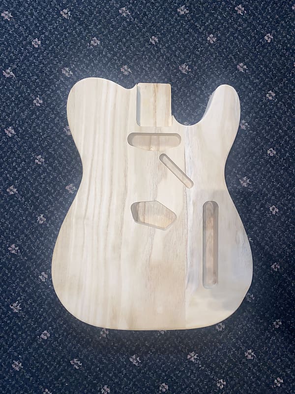 Brand New Raw Solid body telecaster style | Reverb