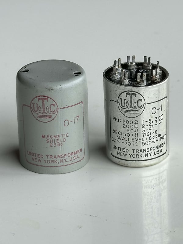 UTC 0-1 Mic/D.I. Transformer with 0-17 Shield | Reverb