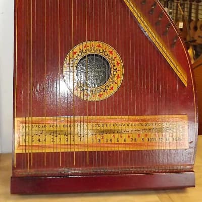 Vintage 1928 Oscar Schmidt Autoharp/Zither (Fretless | Reverb