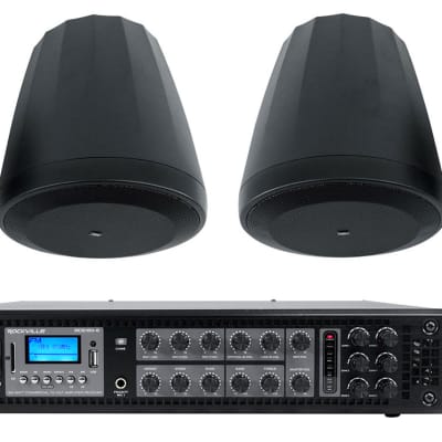 (4) JBL Control 64P/T 4" 30w Commercial 70v Black Pendant | Reverb