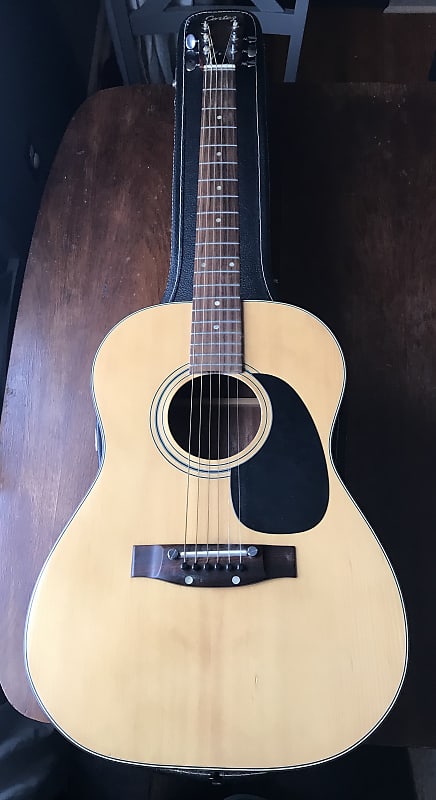 Cortez Vintage Acoustic Guitar Natural Reverb