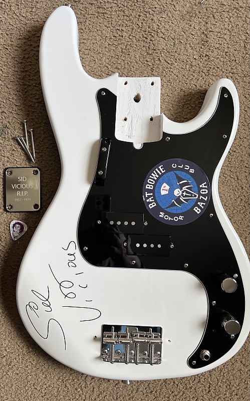 Sid Vicious Tribute P Bass Loaded Body. | Reverb